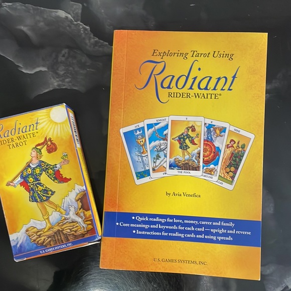 U.S.Games Systems | Other | Radiant Rider Waite Tarot Deck Book | Poshmark